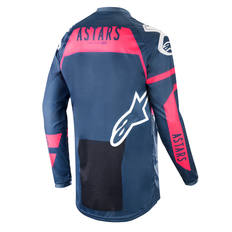 Alpinestars Racer Flagshp MX Jersey - DrkNavy/Pink: MASH - Melbourne ...