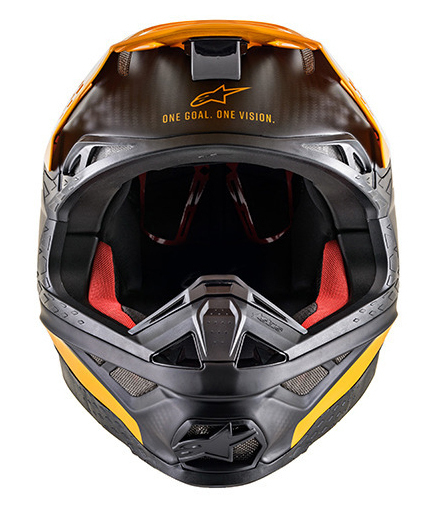 Alpinestars Supertech SM10 Dyno MX Helmet ECE - Orange/Black: MASH ...