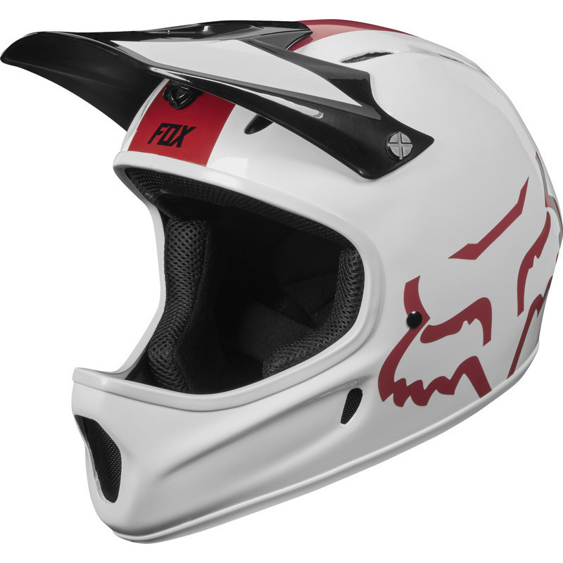 Fox Rampage Helmet - White: MASH - Melbourne Action Sports Home