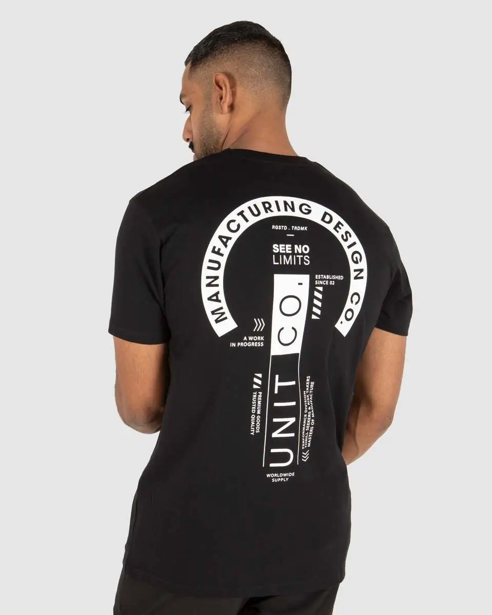 UNIT Tee/T-Shirt Validate - Black: MASH MX MTB