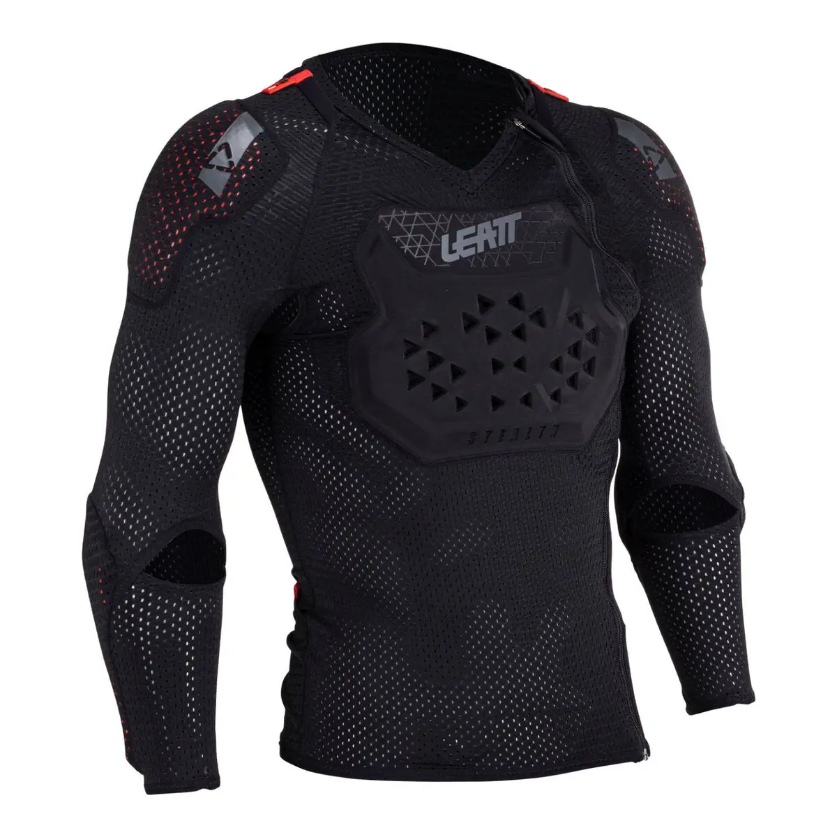 Leatt Reaflex Body Protector Long Sleeve - Stealth: MASH MX MTB