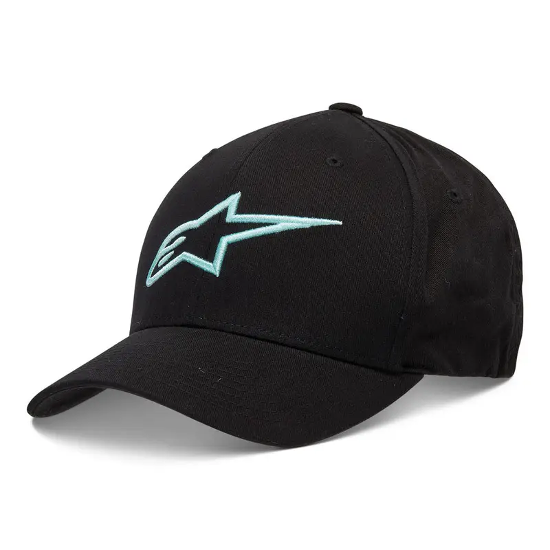 Alpinestars Ageless Curve Hat/Cap - Black: MASH MX MTB