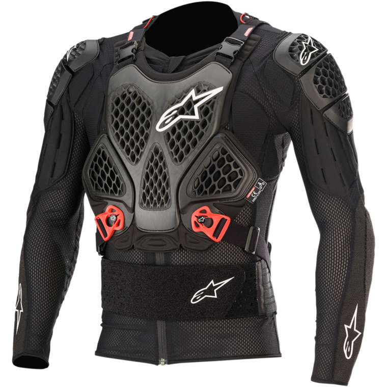 Alpinestars Bionic Tech V2 MX Body Armour Jacket - Black: MASH MX MTB