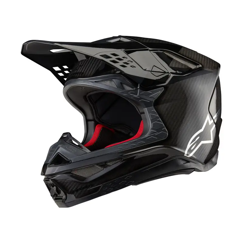 Alpinestars Supertech SM10 Fame Helmet - Black/Matte Gloss/Tan: MASH MX MTB