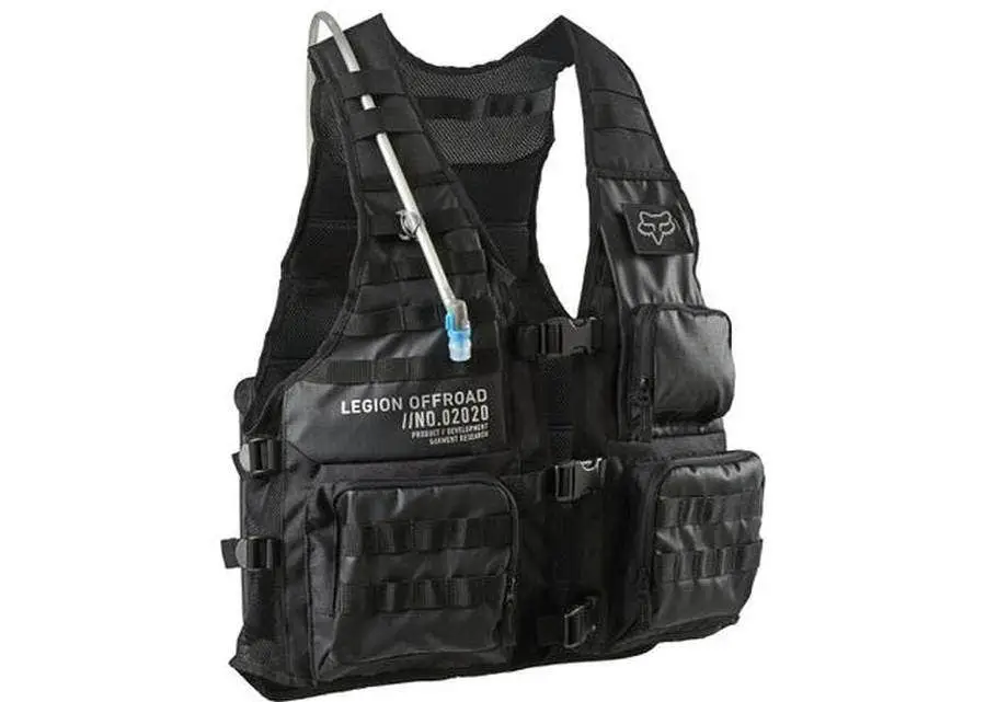 Fox Legion TAC Vest - Black: MASH MX MTB