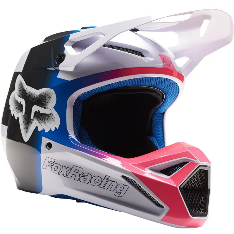 Fox V1 Horyzn - Black/White: MASH MX MTB