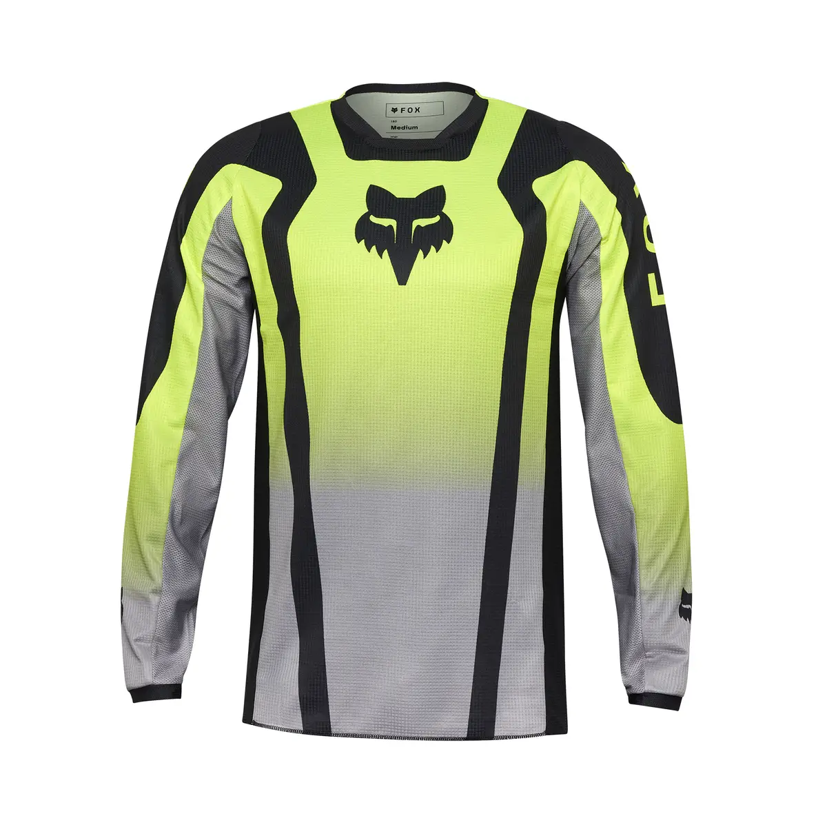 Fox 180 Lean Jersey - Fluro Yellow: MASH MX MTB