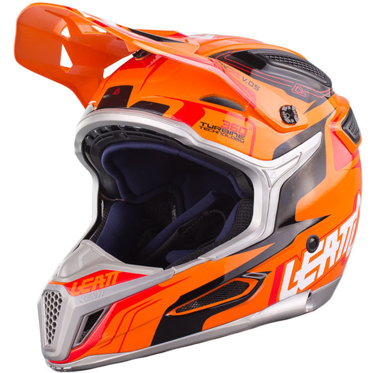 Leatt MX Helmet GPX 5.5 V05 - Orange/Black/Red - XS: MASH - Melbourne ...
