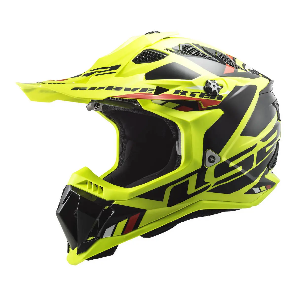 LS2 MX700 Subverter EVO Stomp - Hi-Vis/Yellow/Black: MASH MX MTB