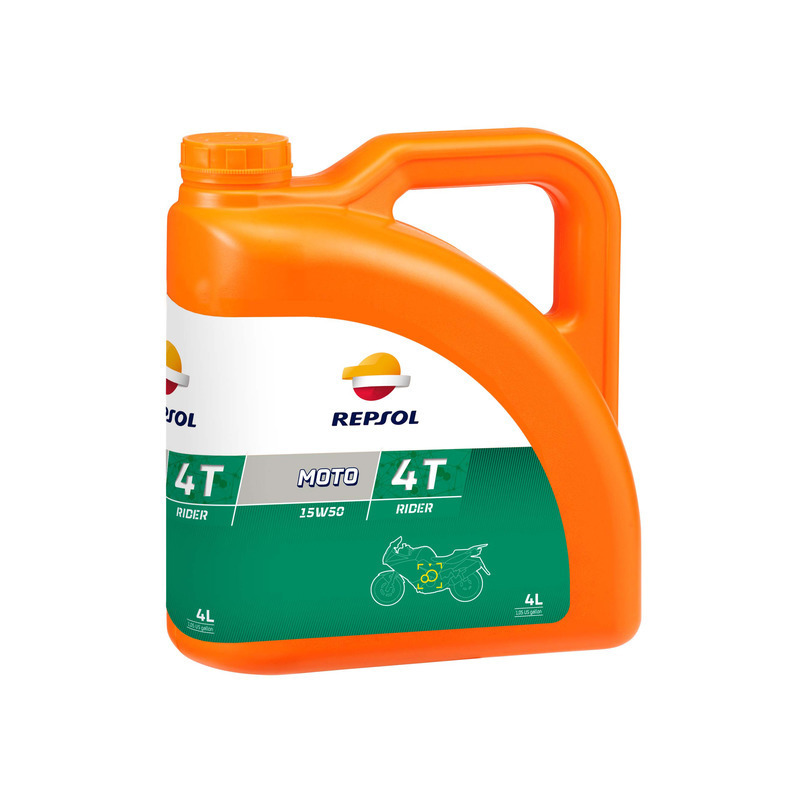 Repsol Moto Rider 4T 15w50 - 4 Litre : MASH - Melbourne Action Sports Home