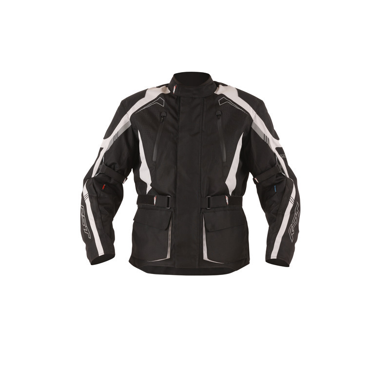 Rst Rallye Jacket Motorbike Road Bike;Road Bike - Black/Silver - Medium ...