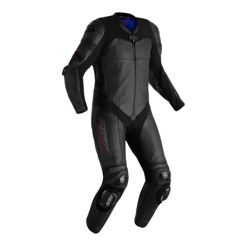 RST Pro Series CE 1-Piece Race Suit - Black: MASH MX MTB