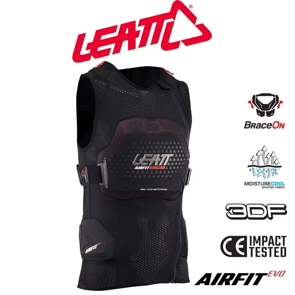 Leatt Body Vest 3DF Airfit 172-184cm Black L-XL: MASH MX MTB