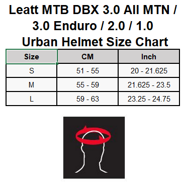 Leatt DBX 3.0 Enduro MTB Helmet Full Face - Black/White: MASH ...